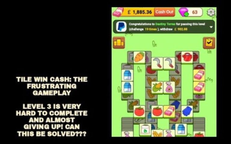 Tile Win Cash Level 3: Get Money Instantly, Everything